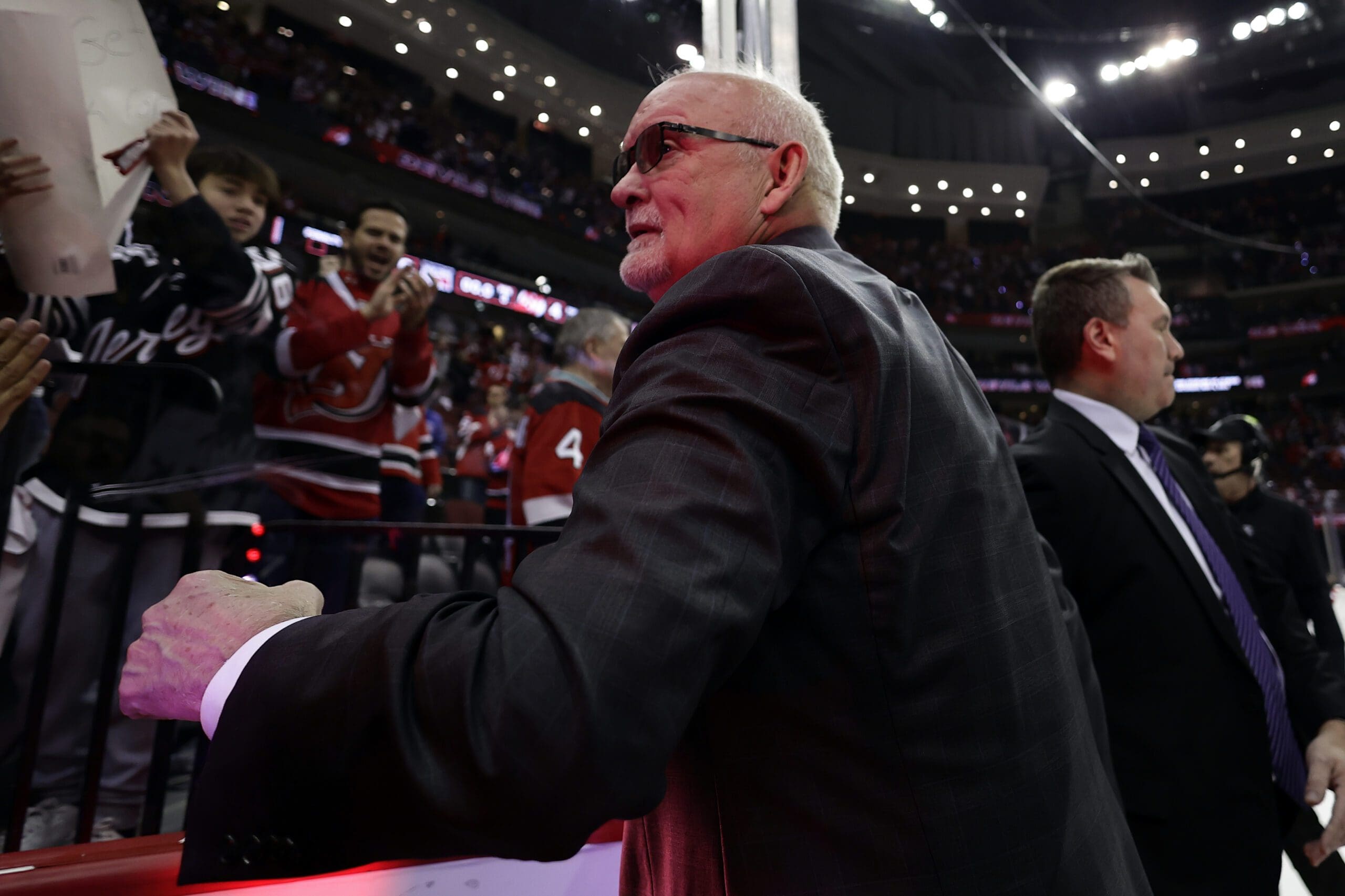 Devils Lindy Ruff Reacts to Islanders Coaching Change